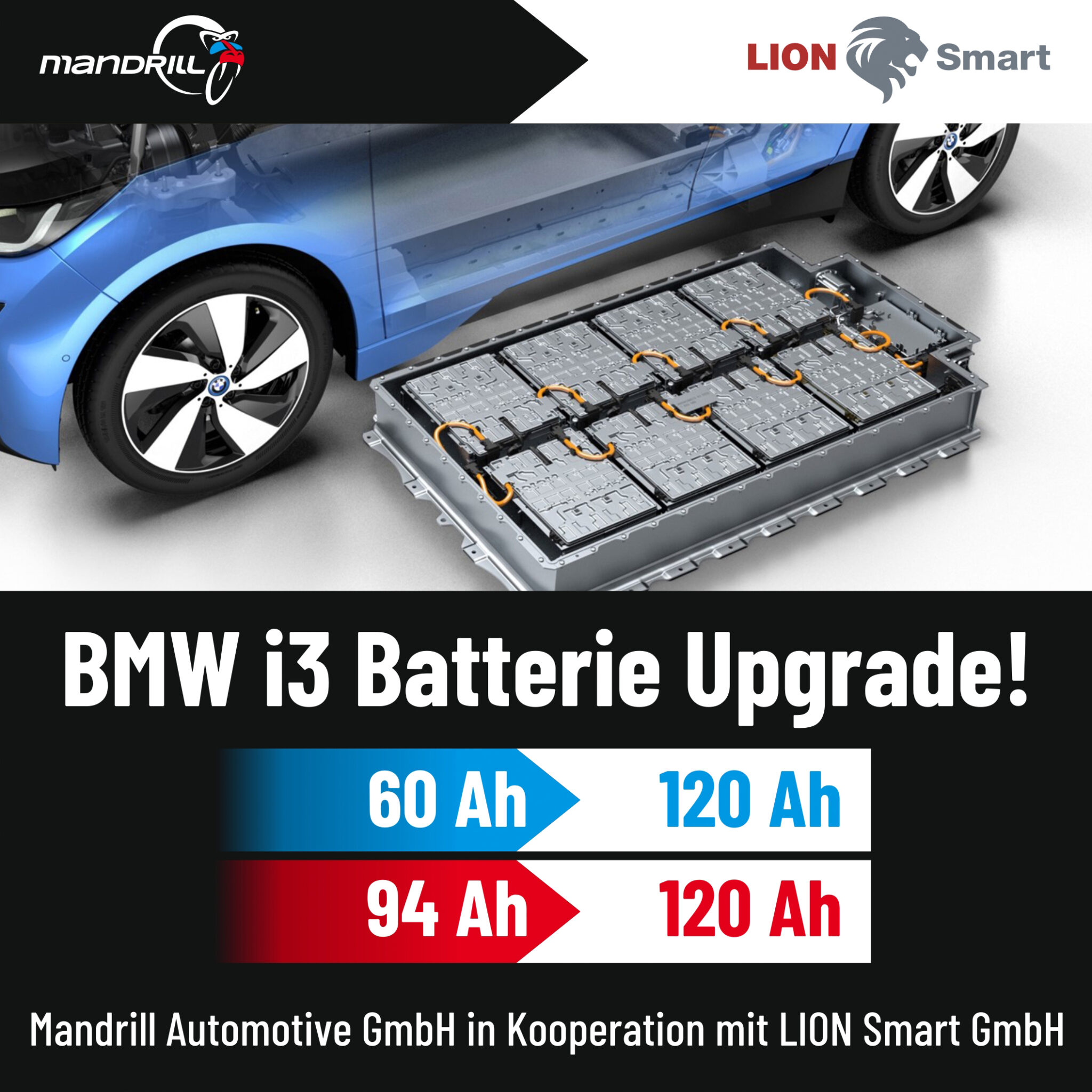 BMW i3 Battery upgrade – Mandrill-Automotive